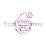 Cookie Countess - Elf PYO Stencil | Three T Baker's Boutique