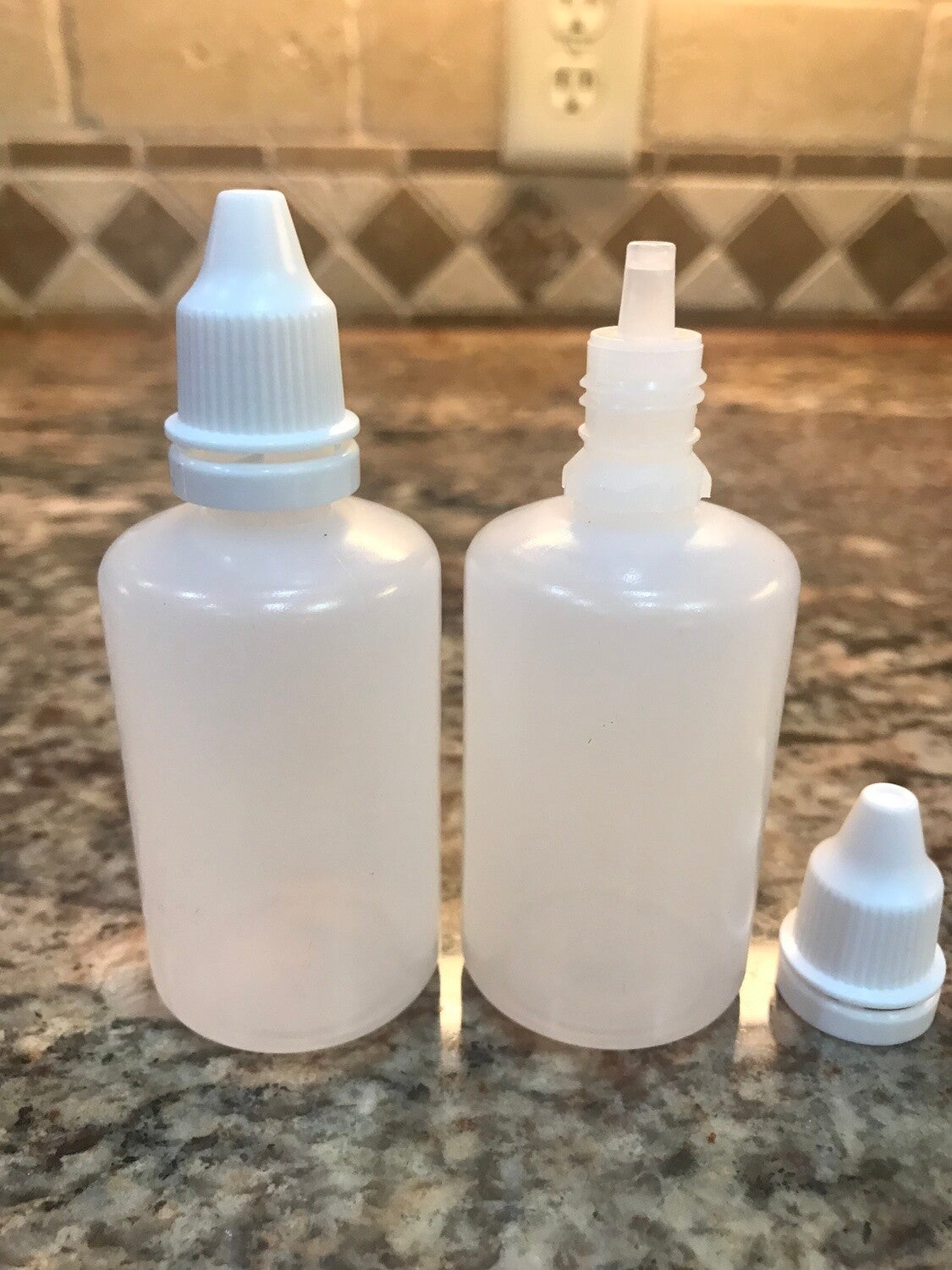 Dropper Squeeze Bottle, 50 ML | Three T Baker's Boutique